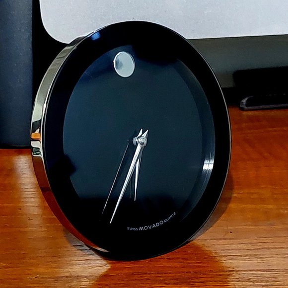 Movado | Other | Movado Museum Howard Miller Museum Deskclock | Poshmark